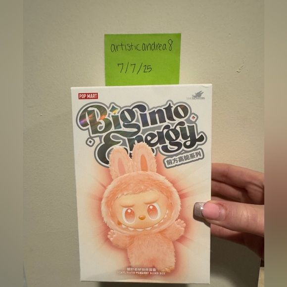 POP MART | Other | Authentic Big Into Energy Serenity Labubu | Poshmark